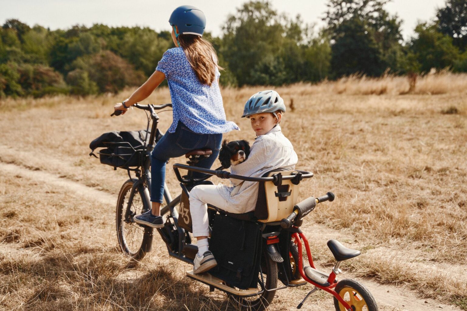 Fiets cargo longtail - Bike 43, de elektrische gezinsfiets