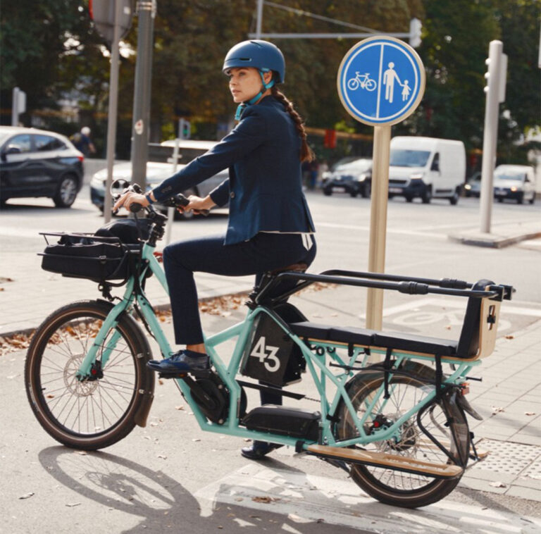 Fiets cargo longtail - Bike 43, de elektrische gezinsfiets