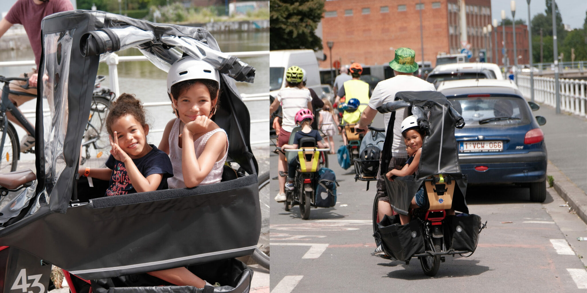 Designing the perfect rain canopy for our long-tail bike - Bike43 ...